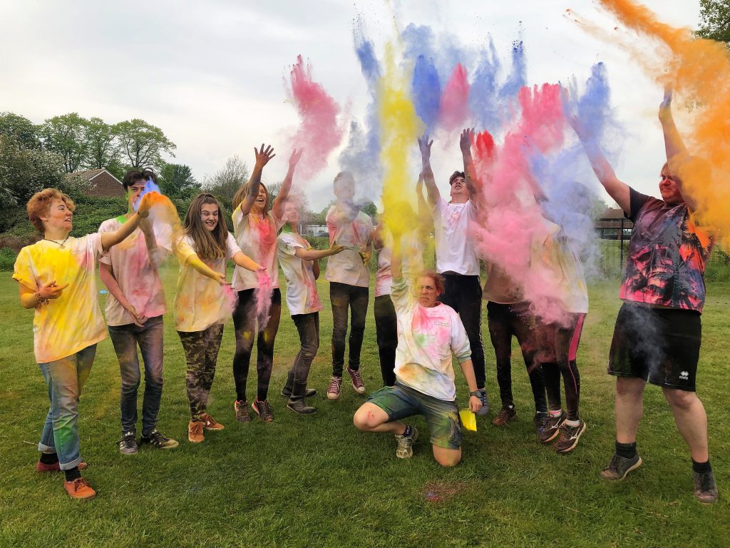 News | Students promote inclusivity in sport at Colour Run | HSDC